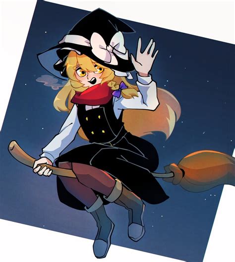 Kirisame Marisa Touhou Drawn By Iganashi Danbooru