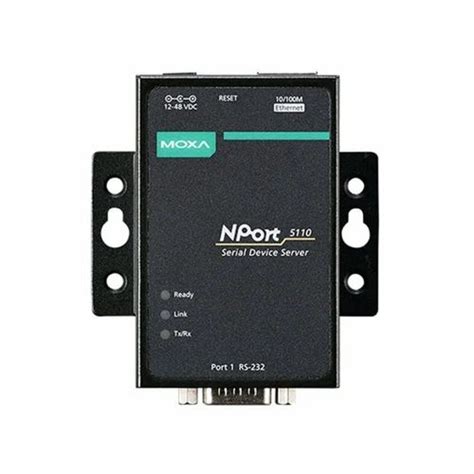 MOXA1 Port RS 232 422 485 Serial Device Servers For Ethernet At 10500 In Mumbai