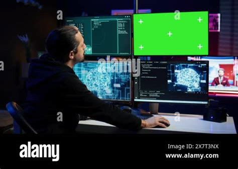 hacker uses green screen pc and ai deep learning to develop zero day