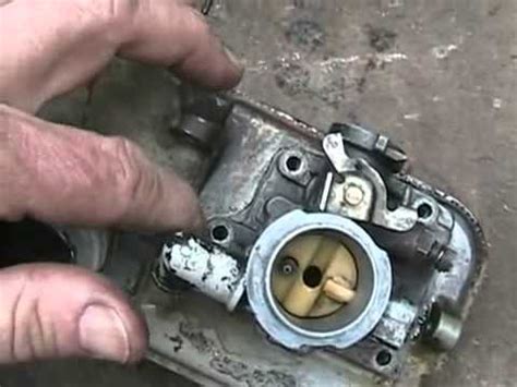 how to fix the briggs and stratton automatic choke carb Davidsfarmison[bliptv]now - YouTube