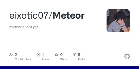 Github Eixotic07meteor Meteor Client Yes