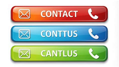 vibrant contact us buttons set eps available premium ai generated image