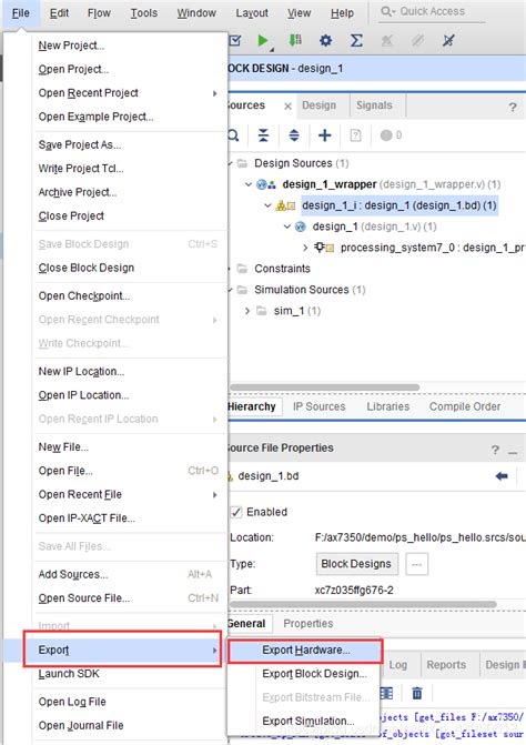 fpga的zynq 7000学习 基于黑金ax7010开发板的hello world 实验 csdn博客