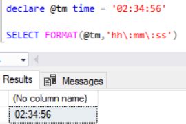 Sql Tips Demystifying Format Behavior In Datetime Vs Time Values Data Platform Central
