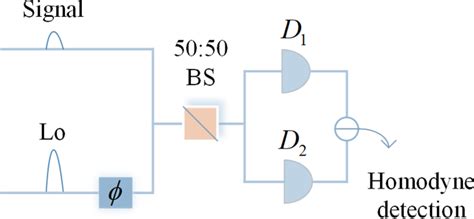 Schematic Diagram Of The Homodyne Principle Download Scientific Diagram