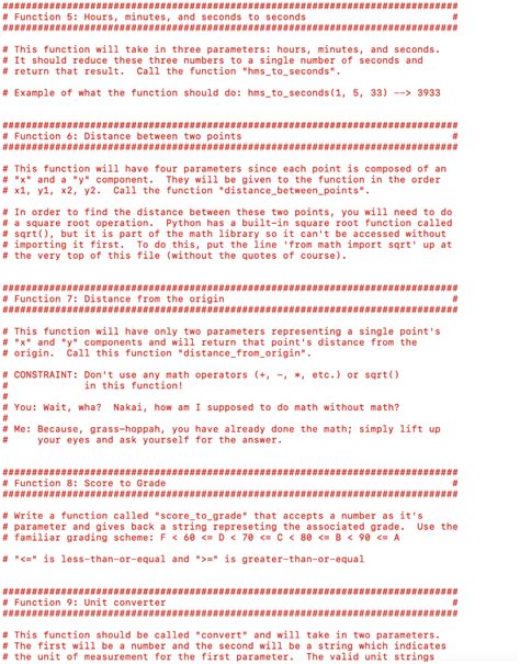 Solved I Have Provided A Test File For You To Run To Chegg Com