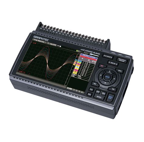 Graphtec GL Midi Data Logger Data Loggers Graphtec GB