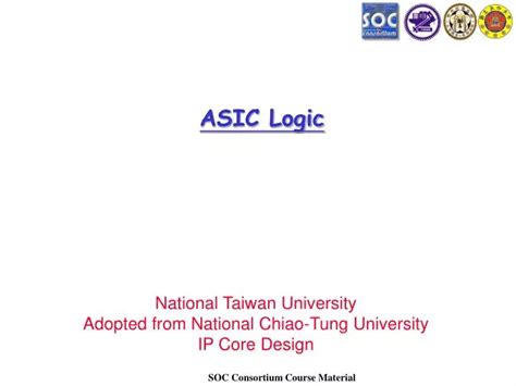 Ppt Asic Logic Powerpoint Presentation Free Download Id 6407860