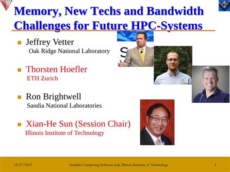 Pdf Memory New Techs And Bandwidth Challenges For Future Hpc Scs