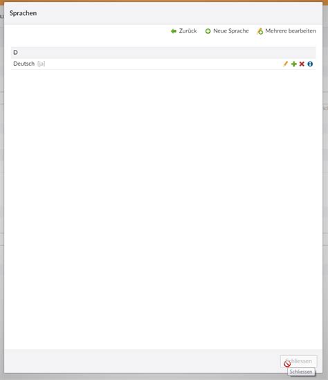 schließen button im popup benachrichtigungen nachrichten sprachen