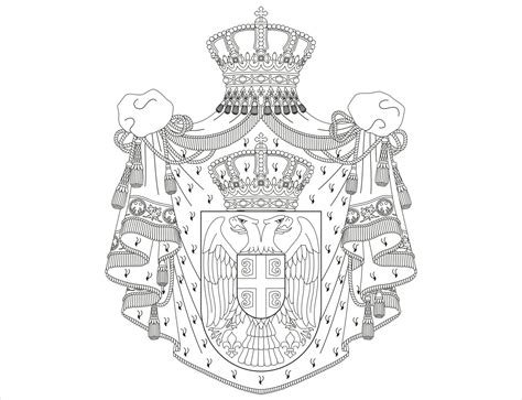 Zastava I Grb Srbije Serbian Flag And Coat Of Arms Grb Srbije Srpski Grb Simboli Srbije