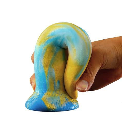 Yocy 8inch Evils Tongue Shaped Dildo Soft But Stiff Anal