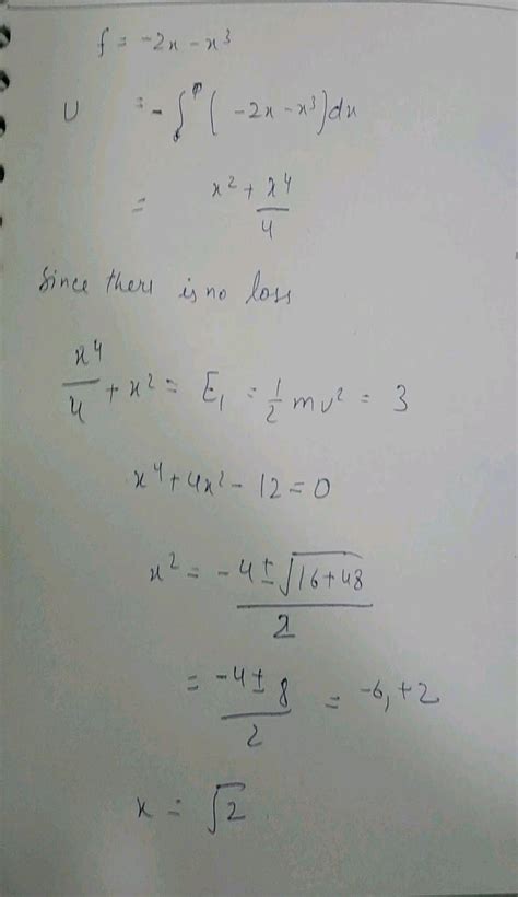 A Block Of A Mass M Kg Moving With Kinetic Energy 3j On A Smooth