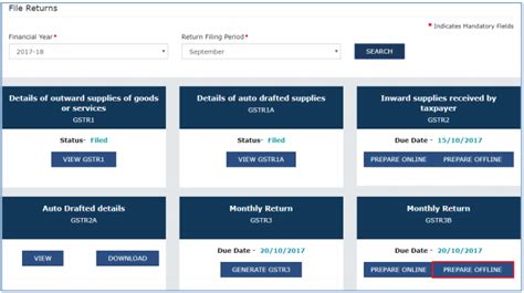 User Manual GSTR 3B Offline Utility