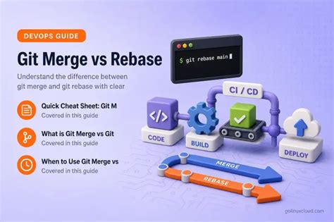 Git Merge Vs Rebase Differences Use Cases And When To Use Each