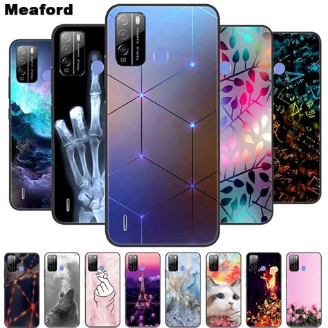 For Itel A48 Case Shockproof Soft Silicone Tpu Back Cover For Itel