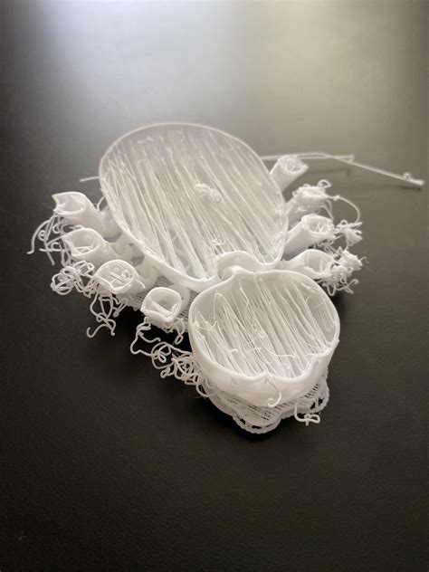 3d Printer Stopped Printing As Its Supposed To Weird Stringyness Rfixmyprint