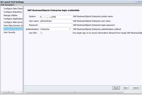 End To End Configuration Of Bi Platform 40 Integr Sap Community