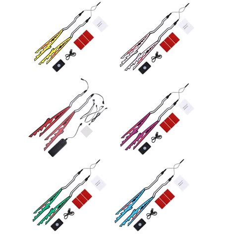 Helmet Led Cold Light Mod Kit Bike Helmet Lamp Bar Grandado