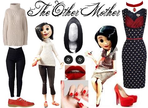 Coraline The Other Mother Cosplay Clothing Footwear And Accessories