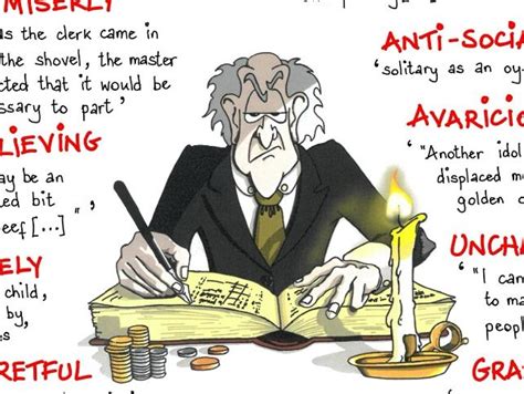 A Christmas Carol Quotes Gcse Revision Poster Ebenezer Scrooge Dickens