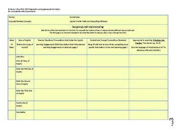 An Updated IB PYP Planner For Standards Aligned Babes Enhanced PYP