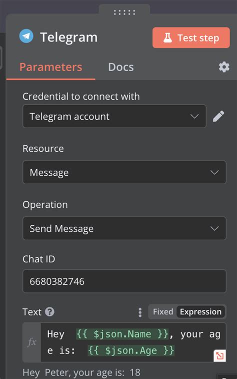 How To Send Message To Telegram Questions N8n Community