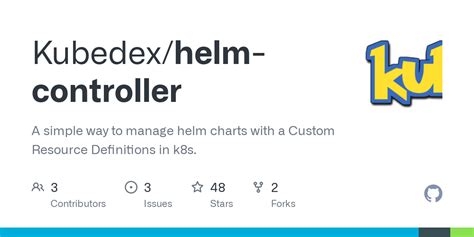 GitHub Kubedex Helm Controller A Simple Way To Manage Helm Charts With A Custom Resource