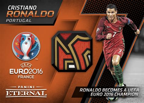Panini Eternal Honors International Soccer Star Cristiano Ronaldo With New Launch The Knight S