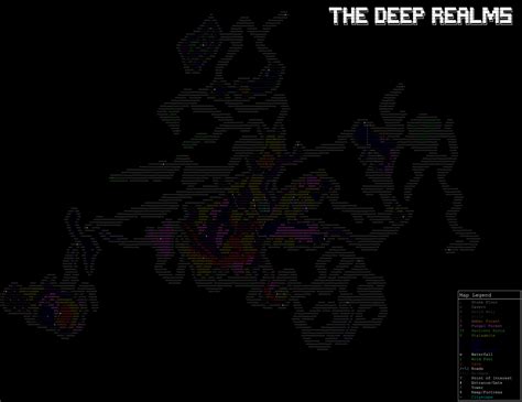 Ascii Map The Deep Realms By Zippymalone On Deviantart