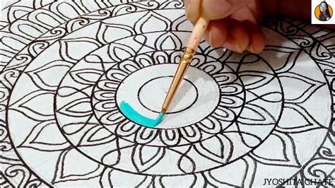 Mandala Art Making Canvas At Daniel Shears Blog