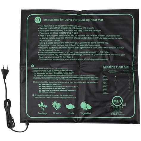 Tapis Chauffant Pour Semis Pour Plantes Dintérieur Semis Culture