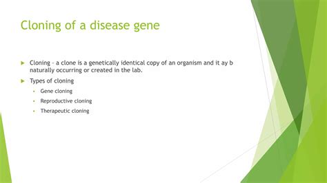 Gene Mapping And Cloning Of Disease Gene Pptx