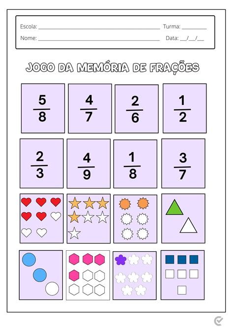 Exercicios De Fração 4 Ano Para Imprimir Herbsedu