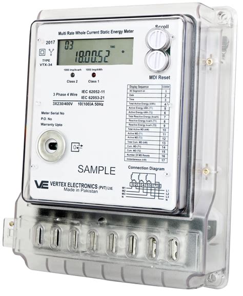 Vertex Electronics Energy Meters