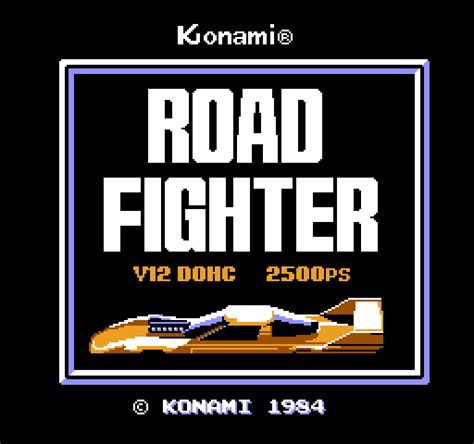 Macbee Road Fighter Arcade Title Screen Demake Nes