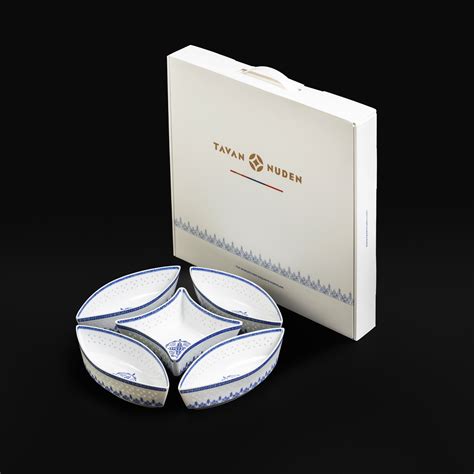 Tavan Nuden Mongolian Luxury Brand 8 ТАХИЛТ загварын цай хоолны гангар шаазан аяганы