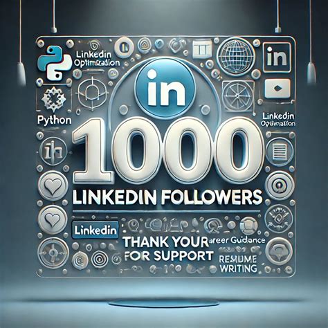 Linkedingrowth 1000followers Careerguidance Pythondeveloper Anitha Rajesh 17 Comments