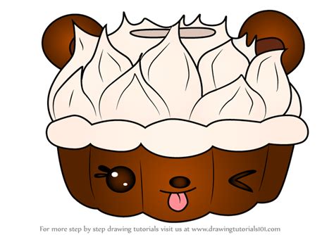 How To Draw Choco A La Mode From Num Noms Num Noms Step By Step DrawingTutorials
