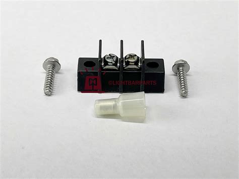 Code 3 Lightbar Parts Power Block Dual Terminal