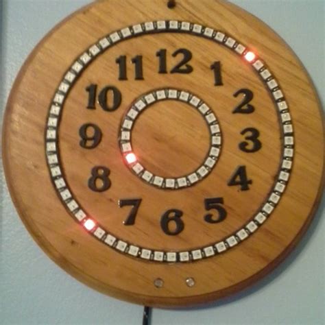 Neopixel Clock Hackaday Io