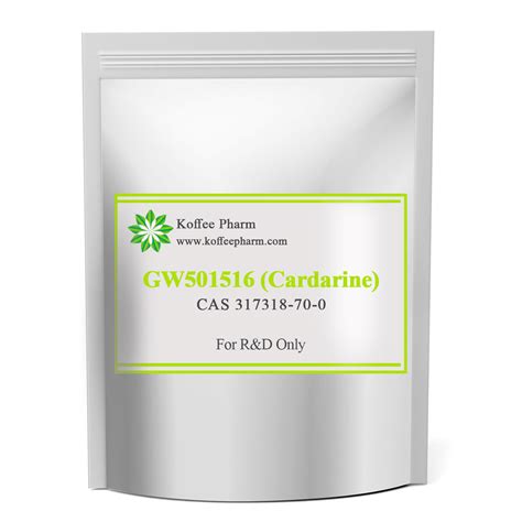 Cardarine GW501516 Sarms Endurobol GW 501516 CAS 317318-70-0 GW-501516 ...