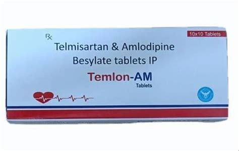 Telmisartan Amlodipine Besylate Tablets Ip At ₹ 1250box Telmisartan And Amlodipine Tablets In