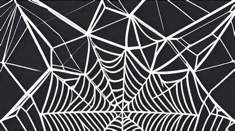 Premium Photo Intricate Spider Web Weaving