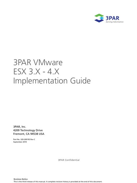 3par vmware best practices pdf operating system computer hardware