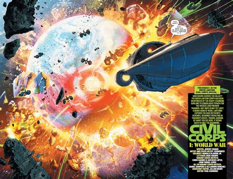 Green Lantern 16 Preview Mogos Got A Planet Sized Attitude