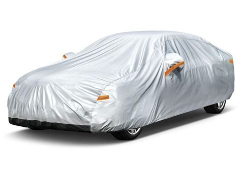 Gunhyi 6 Layers Sedan Car Cover Waterproof All Weather 100 Waterproof