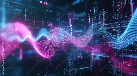 The Visualization Of Data Encryption In The Form Of Glowing Locks Creates The Illusion That Data