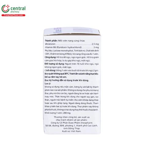 Thuốc Nicee B6 Giúp Ngủ Ngon Sâu Giấc Giảm Lo Lắng Căng Thẳng