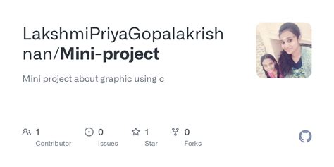 github lakshmipriyagopalakrishnan mini project mini project about